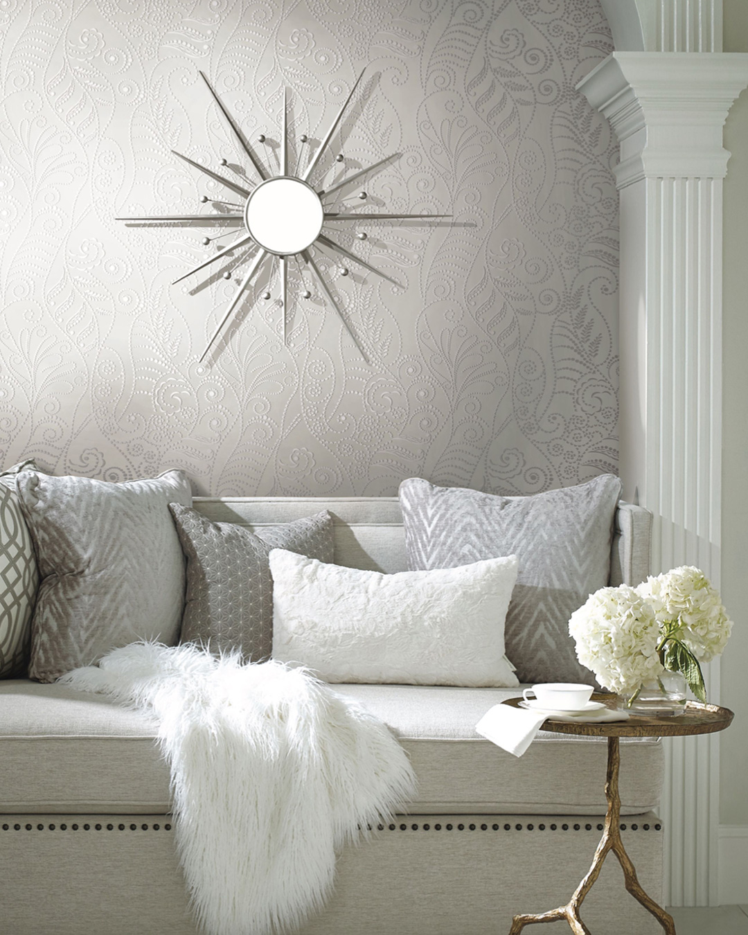 Wallcoverings: A wonderful way to add pattern & color to a room! - Toms ...